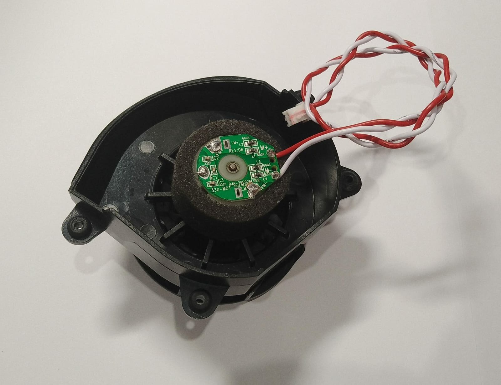 Мотор (турбина) (DJA-26E026E0ER REV:06) робота пылесоса Panda (i7)