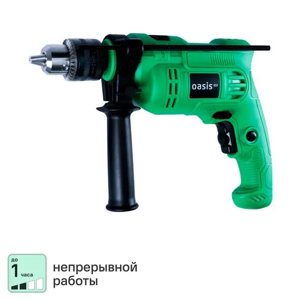 Дрель сетевая ударная Oasis Eco DU-60, 600 Вт
