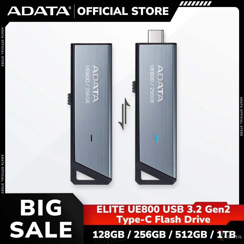 ADATA ELITE UE800 флешка USB 1 ТБ