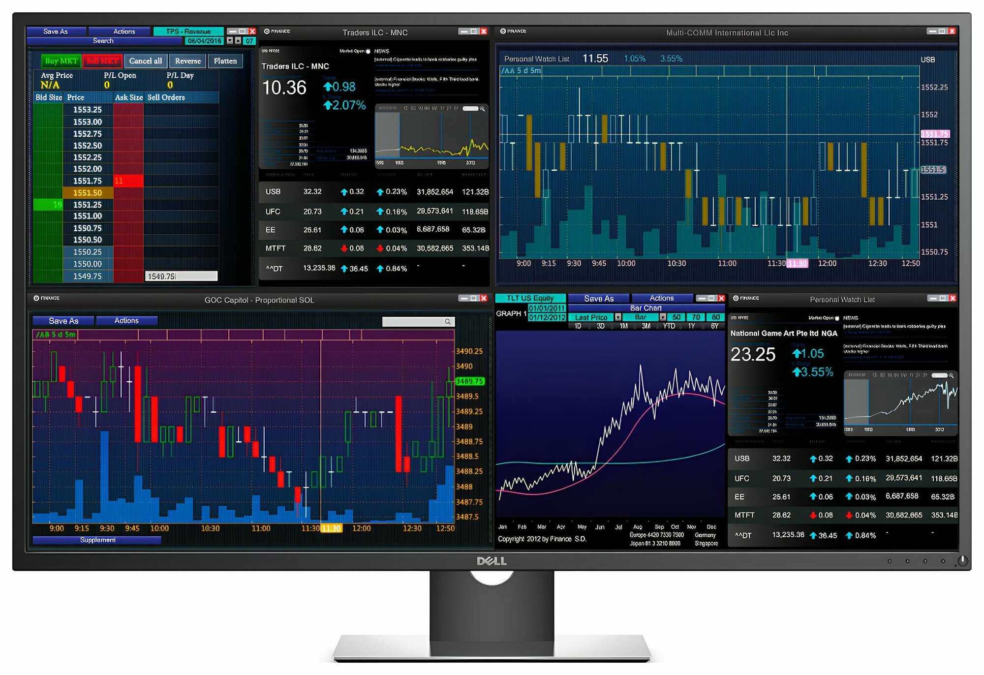 Монитор Dell P4317Q 42.5″ IPS Черный [4317-4404] Восстановленный