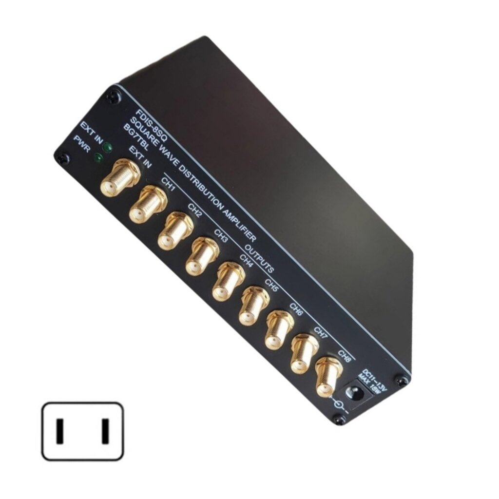 8-канальный распределитель часов квадратный усилитель FDIS-8SQ с SMA разъемом OCXO частота аксессуары