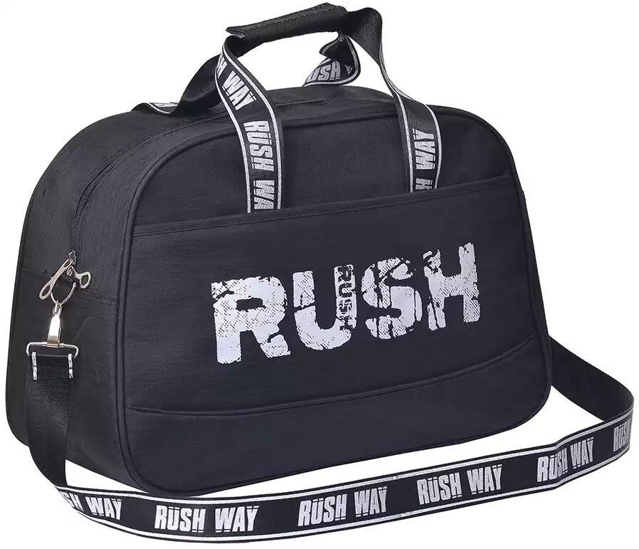 Сумка для коньков RUSH ACTION размер 42х28х19 см, цвет черный, для мальчиков