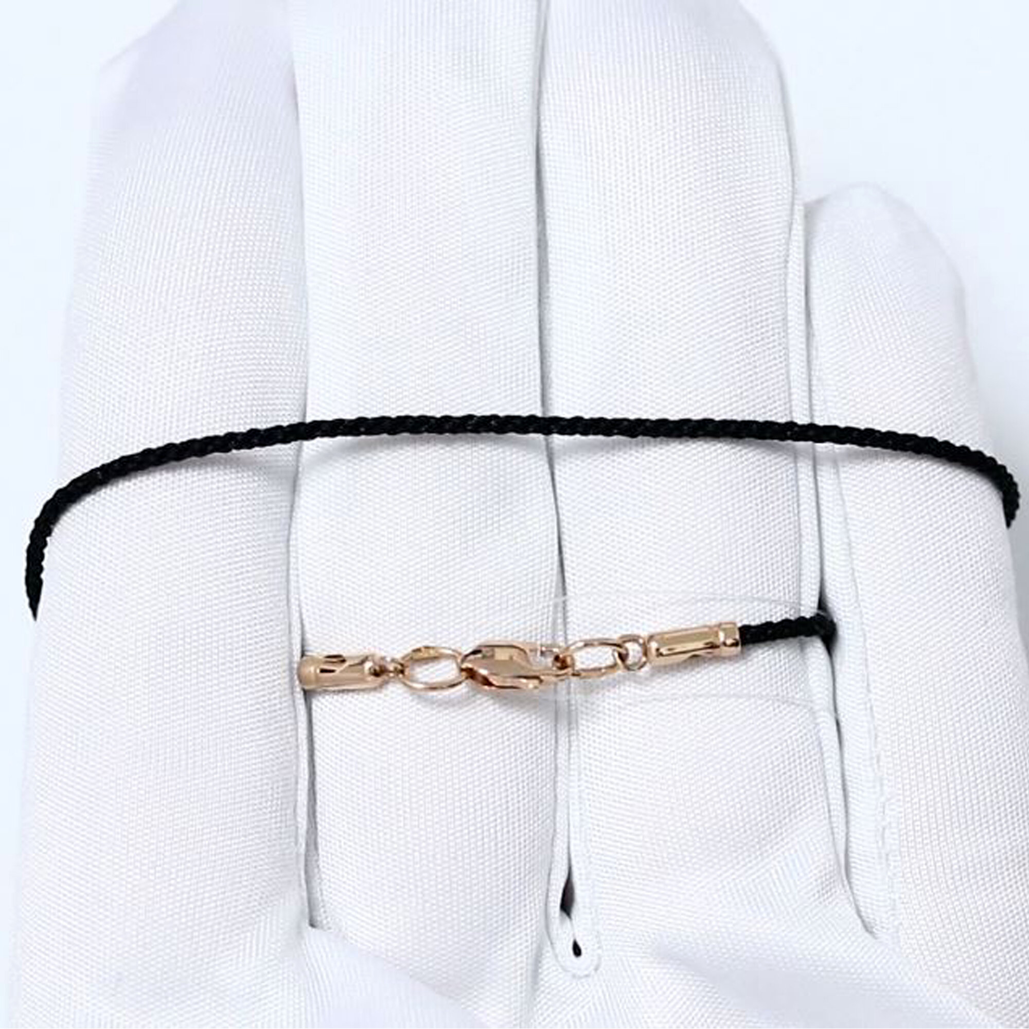 Шнур Diamant online, красное золото, 585 проба