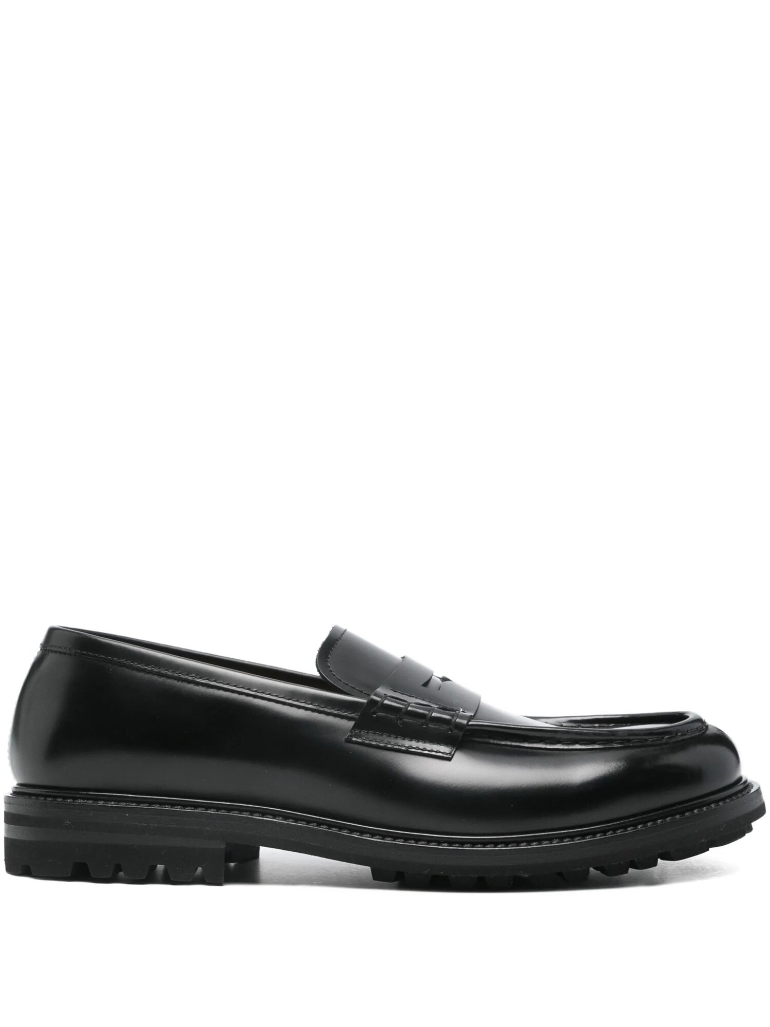 Лоферы Penny-strap leather loafers