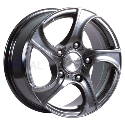 Литой колесный диск СКАД Вихрь (КЛ162) 7x16/5x139,7 ET40 D98,5 Графит