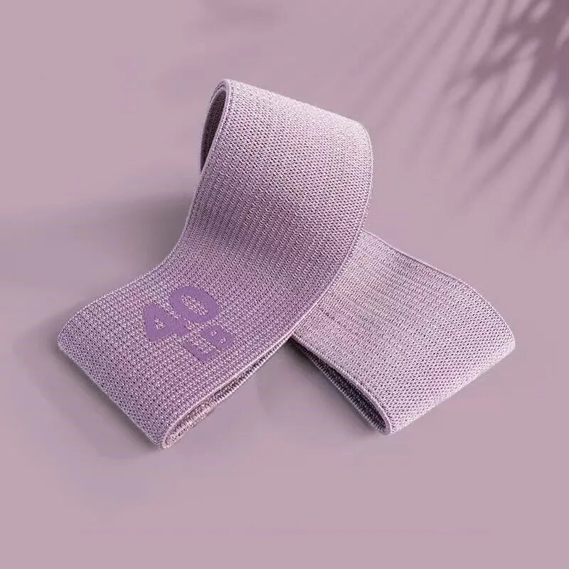 Leeasy Эспандеры для ног и ягодиц Сиреневый, 40LBS