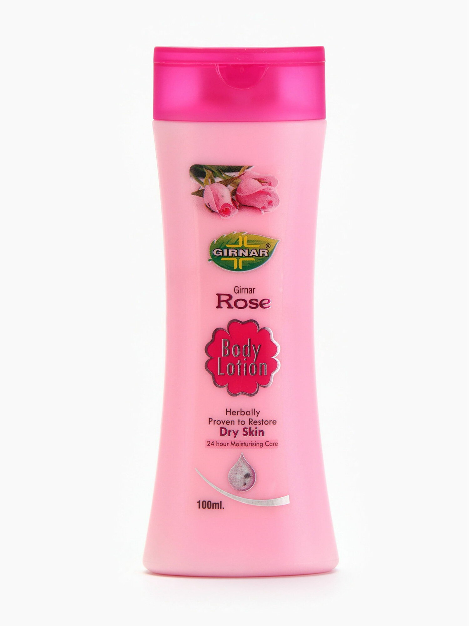 Лосьон для тела Роза, 100 мл, вид: лосьон, размер упаковки: 6 x 3 x 15 см.