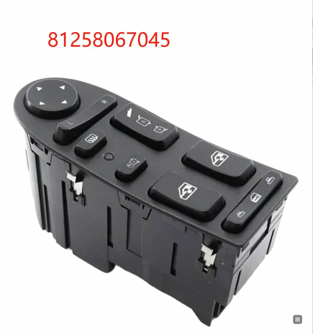 Блок управления стеклоподъемником левый TGA TGS (МАН ТГА ТГС)