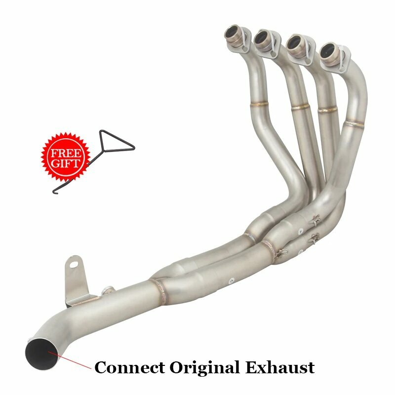 Выхлопная труба для мотоцикла KAWASAKI Z900 A2 35 кВт 70 кВт 2017-2024, глушитель выхлопной трубы полной системы 51 мм