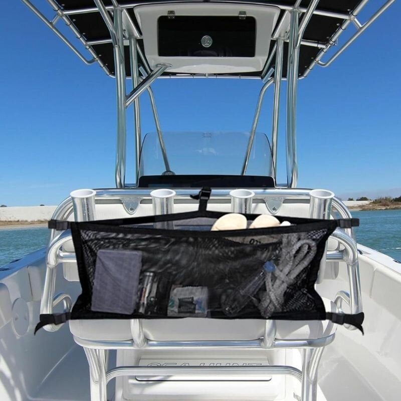 Морская сумка для хранения, регулируемая сетчатые рыболовные снасти и держатель спасательного жилета