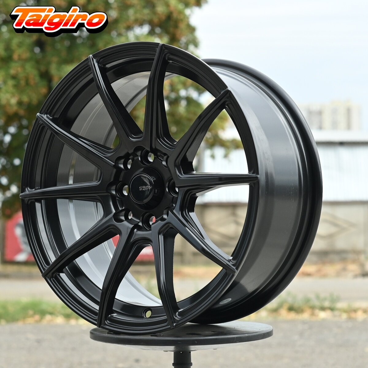 Комплект дисков R16 Taigiro Spider 7.0J ET35 4*100/114.3 (DX20) Черный