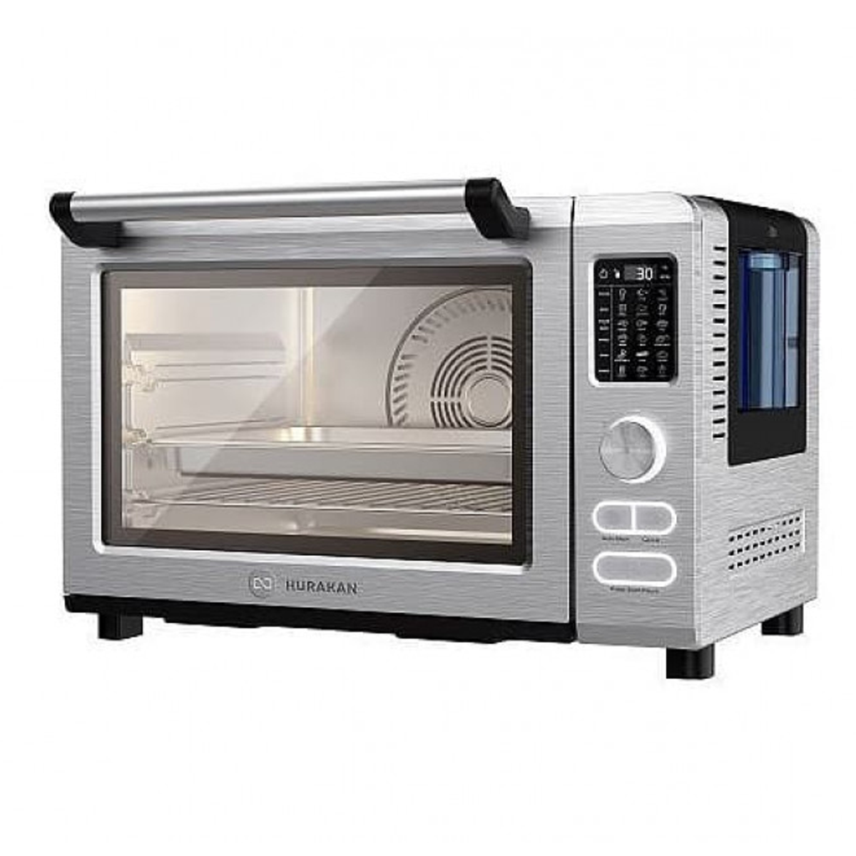 Печь конвекционная с пароувлажнением Hurakan HKN-XF026E. камера на 26 литров. 3 ровня, +50.+230С. 1.6 кВт 220В