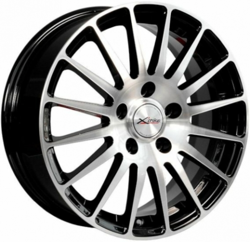Диск колесный Xtrike X-128 6,5x16 5x112 Dia57.1 ET45 цвет BK/FP