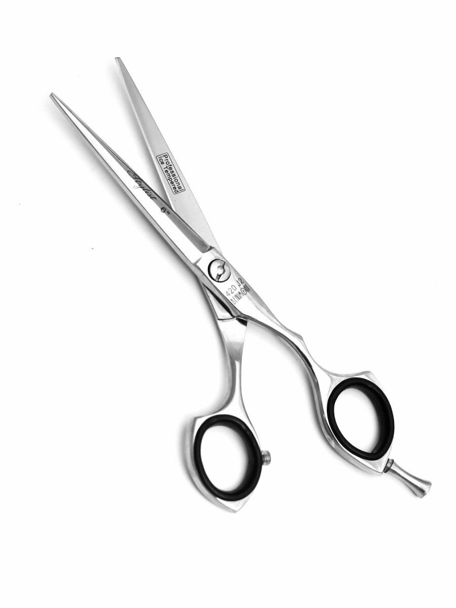 Ножницы парикмахерские Beaumont Group J2-6, нержавеющая сталь, серые, 1 шт