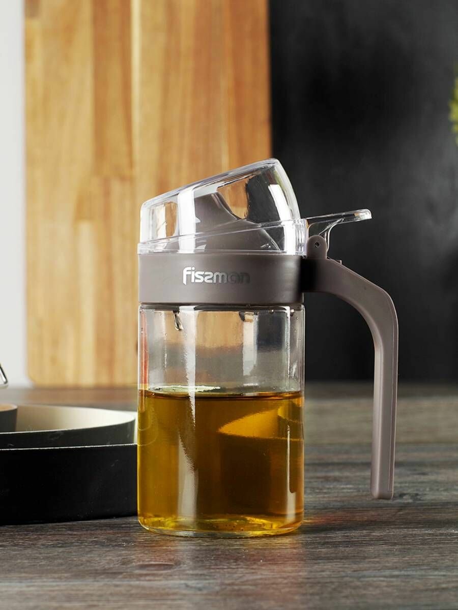 Бутылка для масла с пластиковой крышкой 250 мл