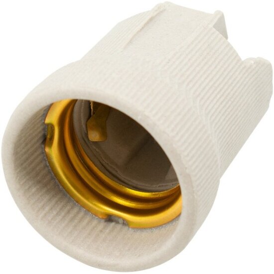 Ремоколор Керамический патрон 5565341 Е27, белый, 89-0-175