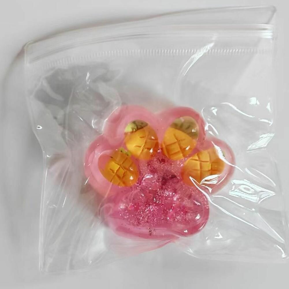 Милая желейная антистрессовая игрушка в форме кошачьего когтя