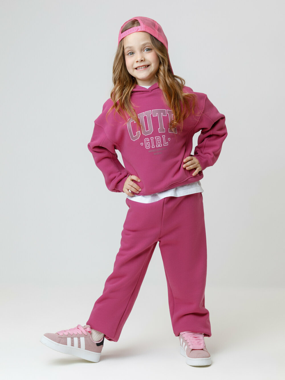 Брюки спортивные КР 400848/сливовый 1818 к645