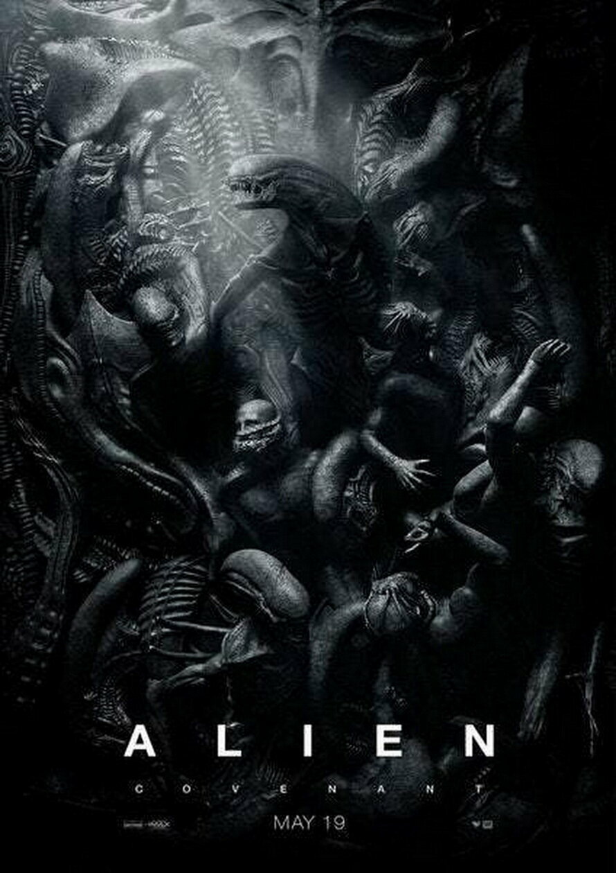 Плакат, постер Чужой: Завет (Alien: Covenant) на бумаге, размер 21х30см