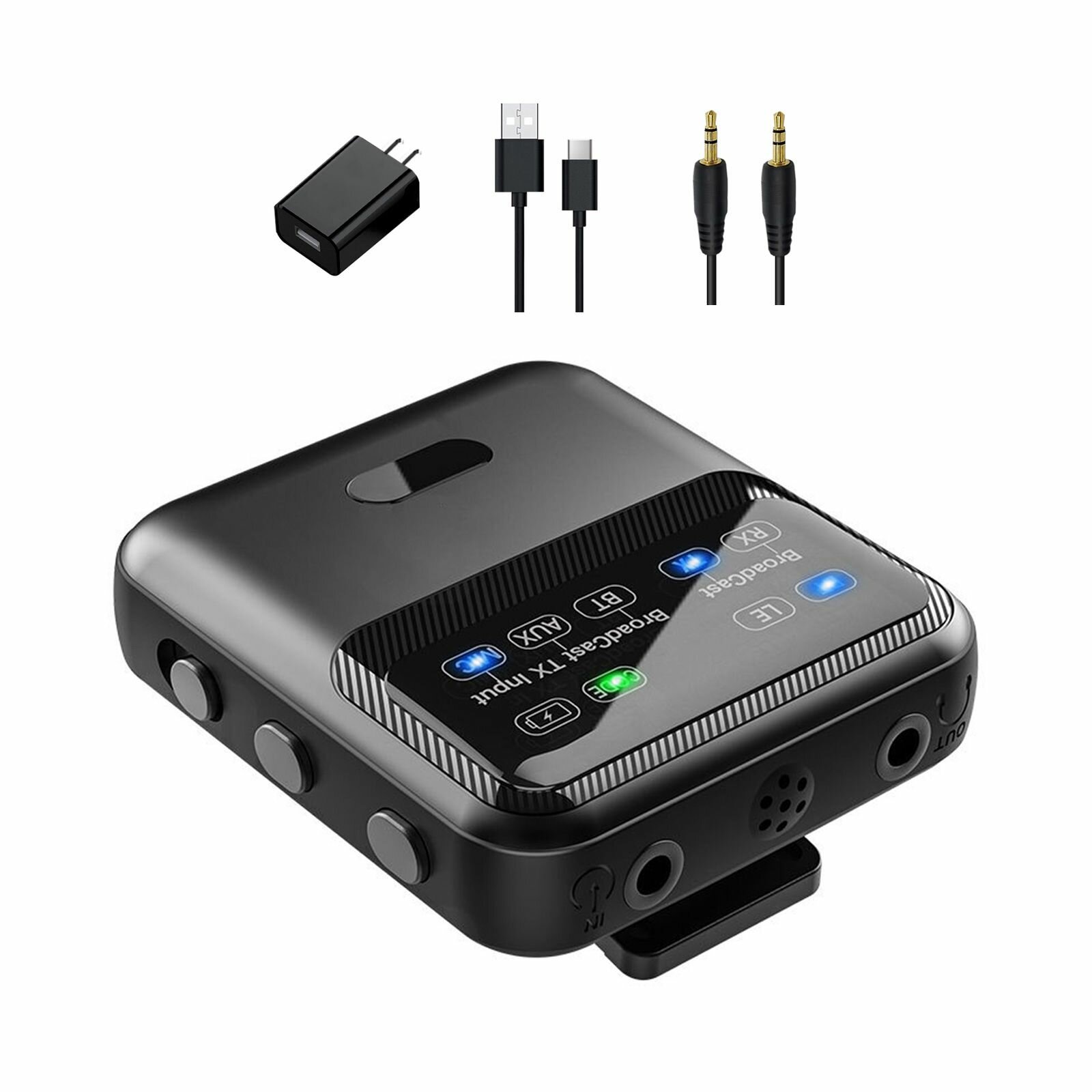 MR268 Бесперебойный аудиопередатчик и приемник с режимом слежения LE