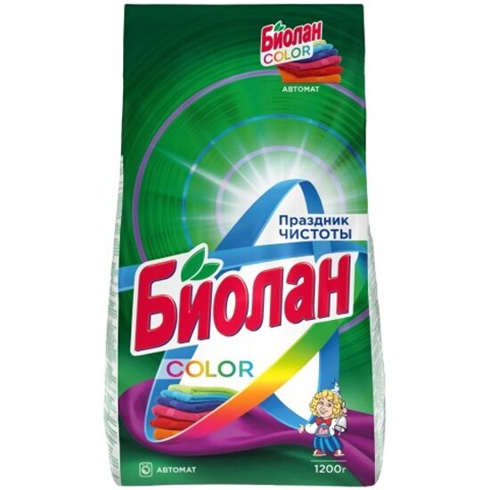 Стиральный порошок Биолан Автомат Color 1.2 кг