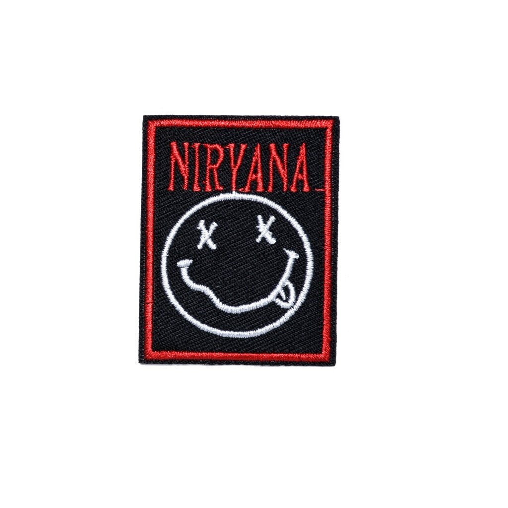 Нашивка nirvana термонашивка
