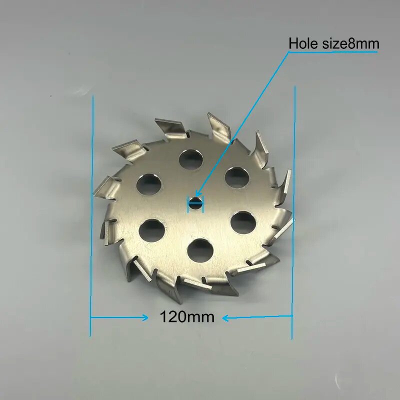 Дисперсионный диск из нержавеющей стали 50-180 мм 120mm blade