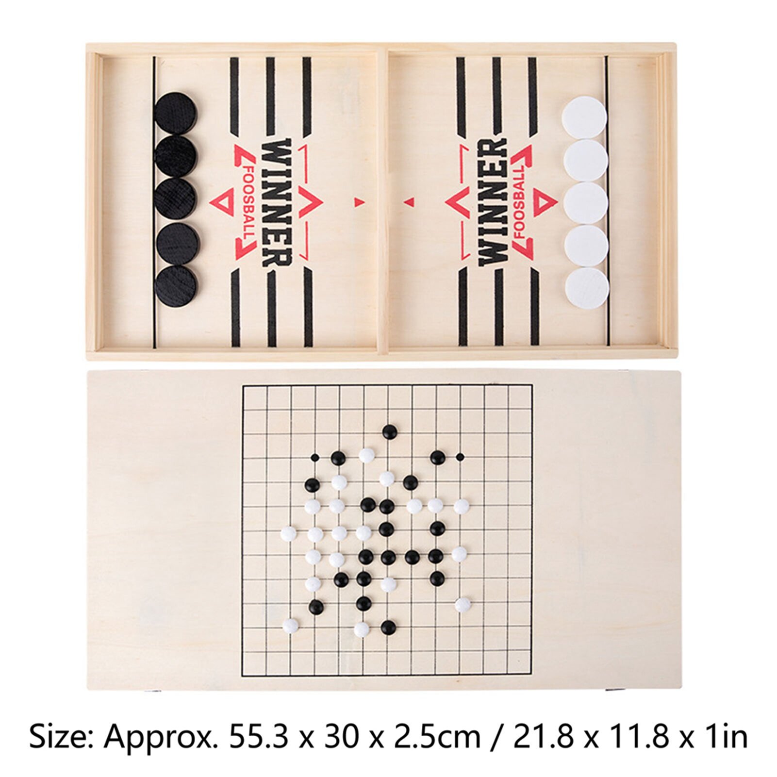 Деревянная настольная хоккейная игра, настольная битва, семейные настольные игры, игрушка 2 в 1 для интерактивных родителей и детей