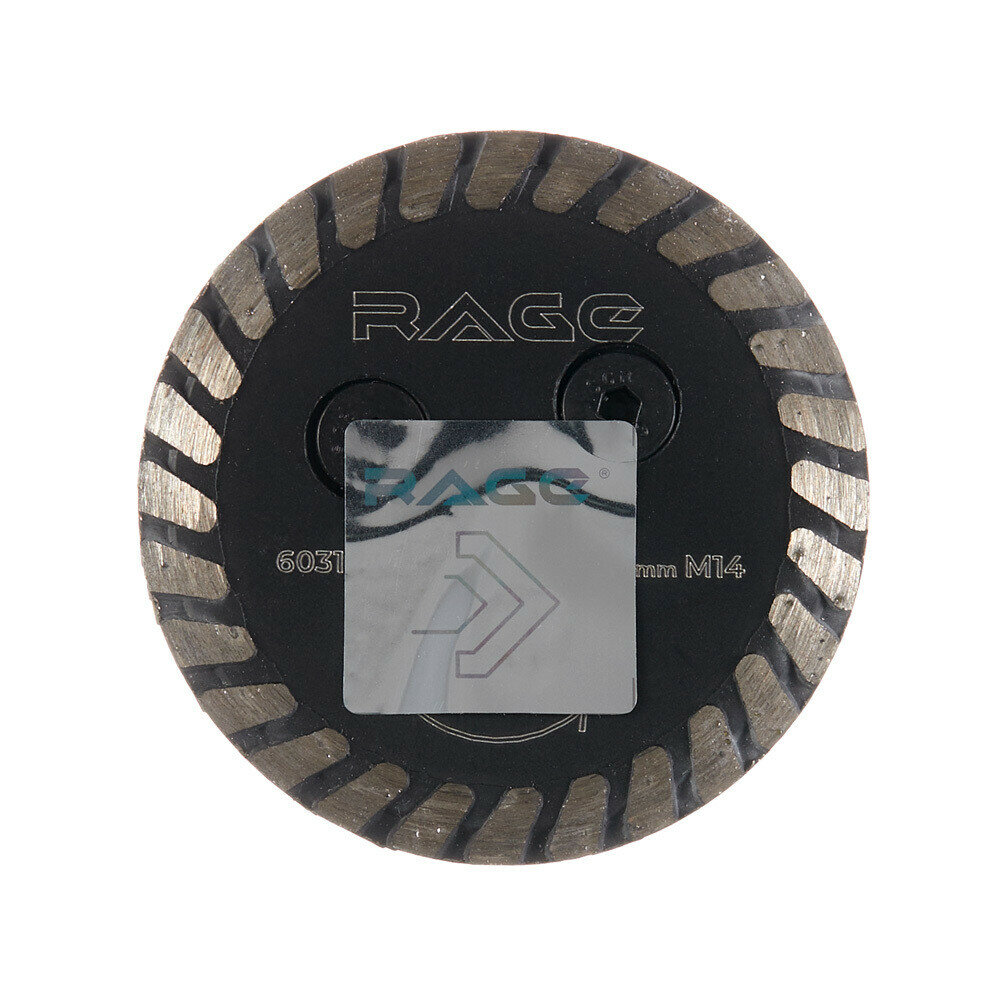 Диск алмазный по бетону Rage by Vira 50х22,2х1,6 мм турбо с фланцем М14 сухой рез 603124