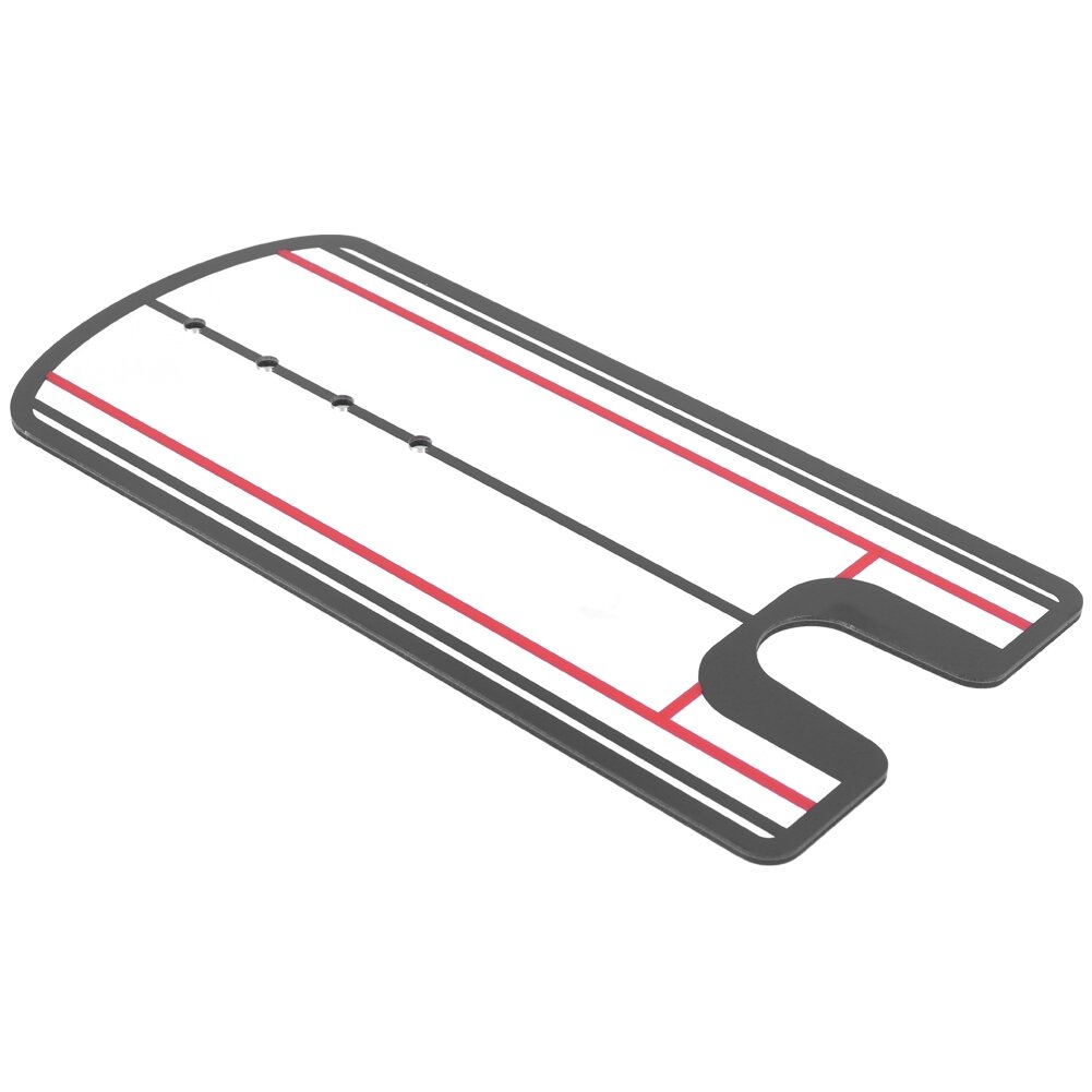 Зеркало для выравнивания и тренировки удара гольфиста с корректирующим эффектом для улучшения точности putt