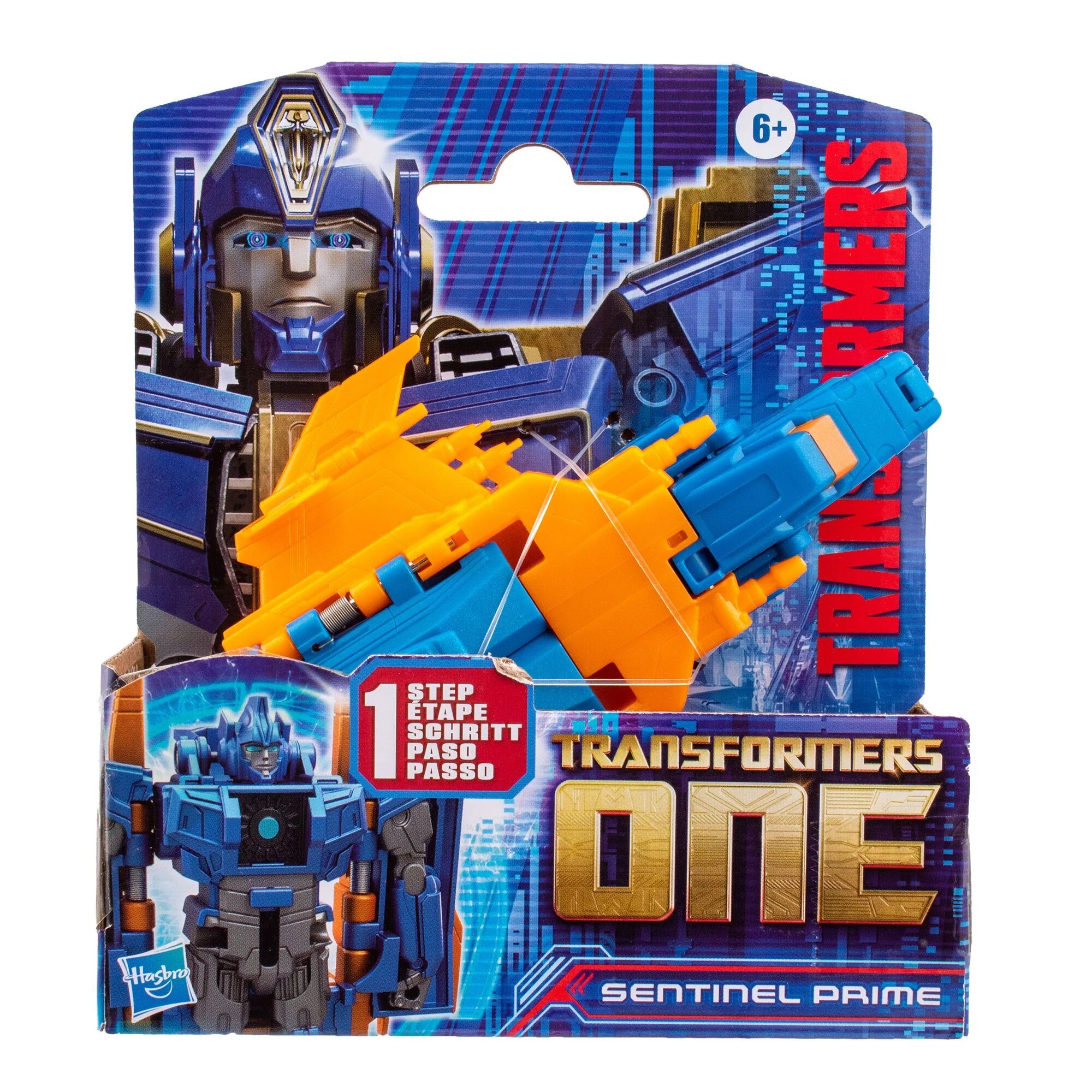 Трансформеры Фигурка Hasbro Sentinel Prime,10 см, трансформация за 1 шаг, 15 см