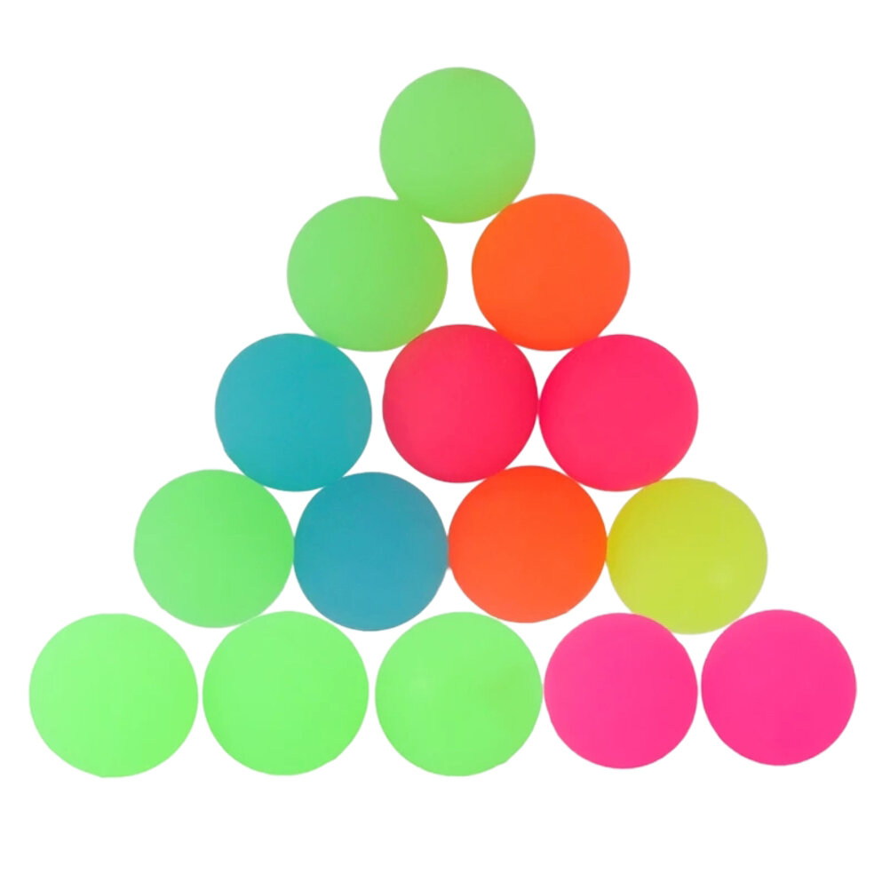 15 шт. мини-игрушек для детей: светящиеся прыгающие мячики для игр на улице и внутри, диаметр 25 мм