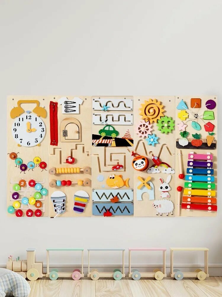 Развивающие игрушки для детей/Занятные стеновые панели
