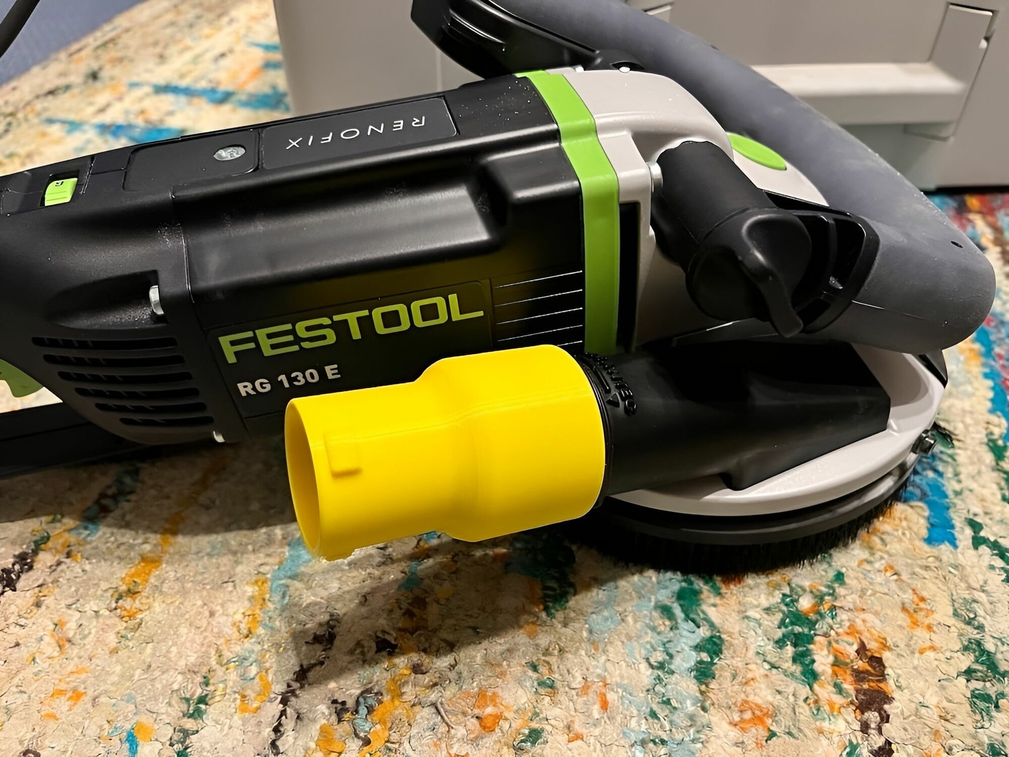 Удлинитель пылеотвода на УШМ Festool RG 130