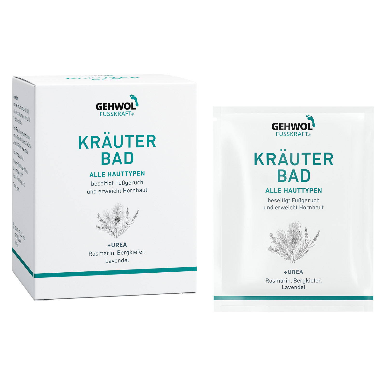 Gehwol Fusskraft Herbal Bath - Травяная ванна 10 х 20 гр