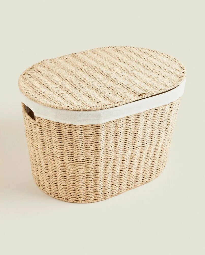 ZARA HOME Корзина для белья "Корзина для белья", 75 л, 1 шт