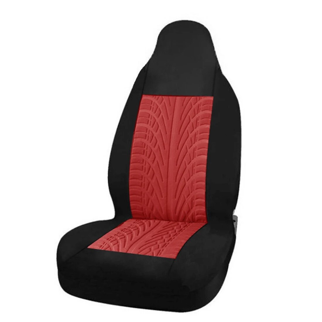 Универсальные чехлы на автомобильные сиденья, дышащие четырехсезонные летние защитные подушки для автомобильных сидений для автомобиля, грузовика, внедорожника, аксессуары для интерьера, 1pcs Black Red