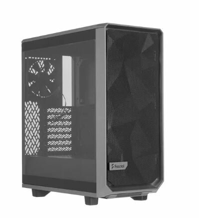 Компьютерный корпус Fractal Design Meshify 2 Compact (FD-C-MES2C-04) серый - Midi Tower, ATX, USB 3.2 Gen1 Type-A, USB 3.2 Gen2 Type-C