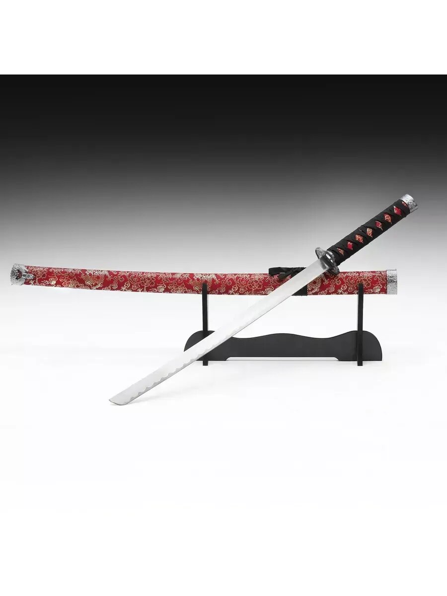 Нож сувенирный с узором на ножнах, 89 см