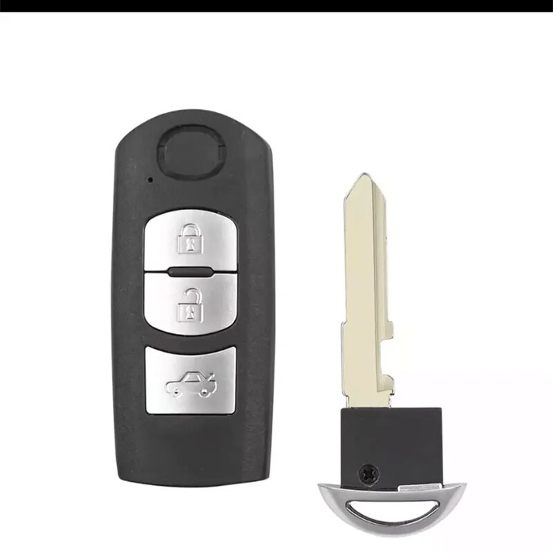 Зажим для смарт-автомобиля 2/3/4 кнопки сменный корпус для автомобильного ключа для Mazda 3 5 6 CX5 CX7, 3B