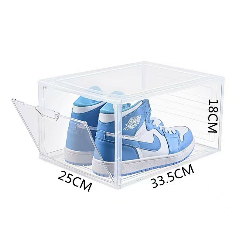 Коробка для хранения обуви Aj sports shoes, коробка для обуви с защитой от окисления, белая, 33,5x25x18 см