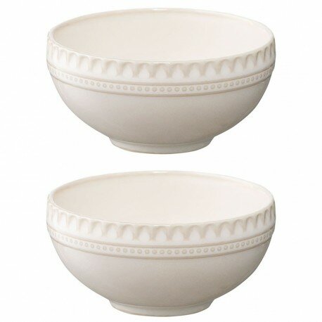 Набор из двух пиал белого цвета из коллекции kitchen spirit, 200 мл