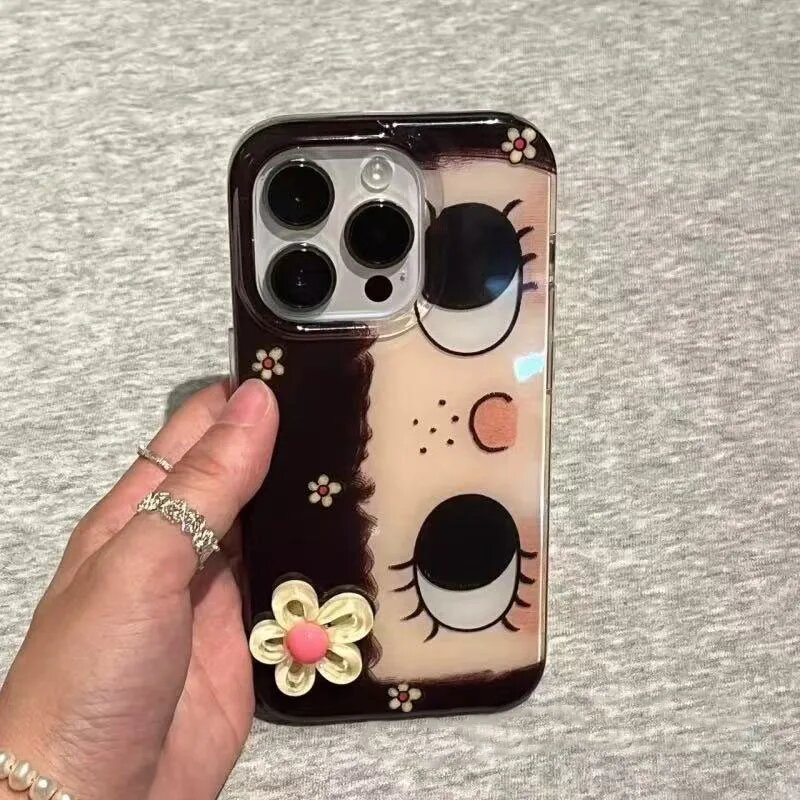 Блестящий чехол для телефона Dreamy INS Style для iPhone 16, 15, 14, 13 Pro Max, iPhone Pro, D 15