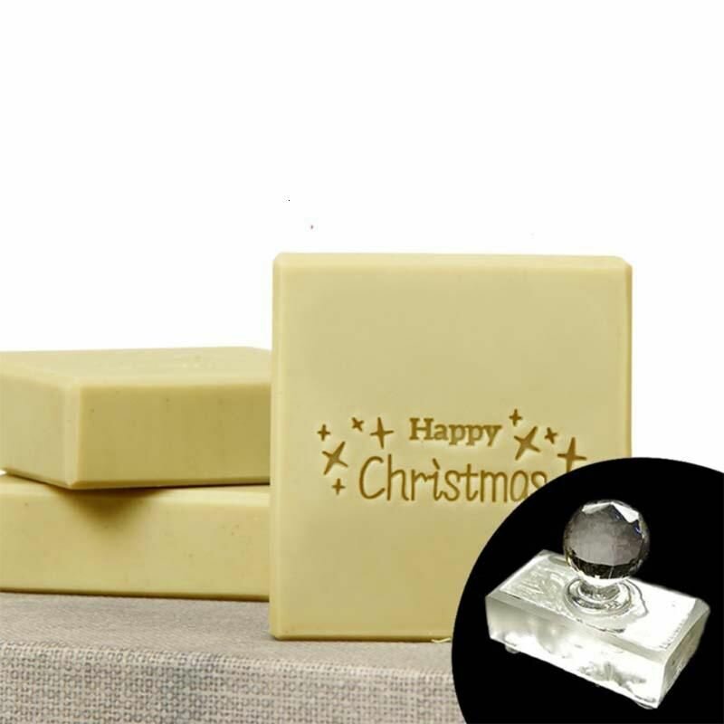 Акриловый штамп для мыла, инструменты для DIY натурального мыла, Z0620HC - С ручкой