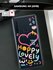 Чехол на Samsung Galaxy A9 2018 / Самсунг Галакси А9 2018 с принтом "Happy lovel...