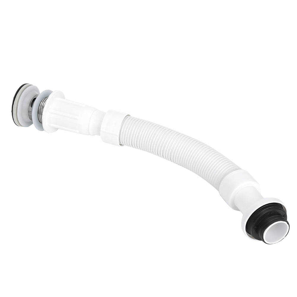 Трубка S-образной формы для кухонной раковины с одиночным сливом, 37 мм, защитная от запаха, для водоотведения