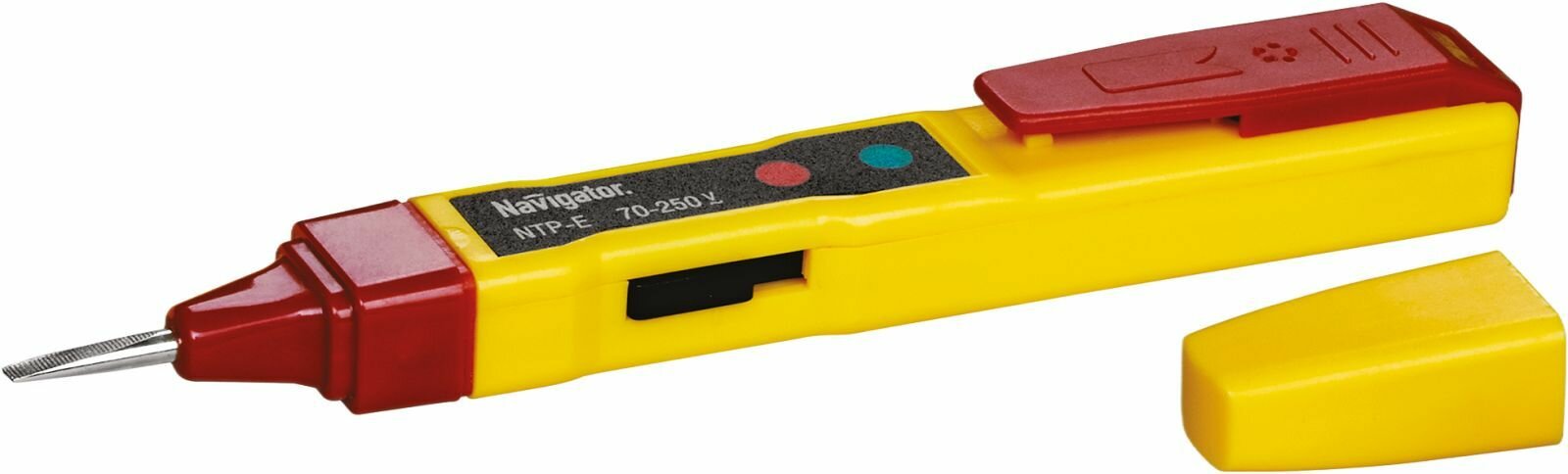 Отвертка индикаторная Navigator NTP-E, 70-250В, длина 208 мм, металл, пластик