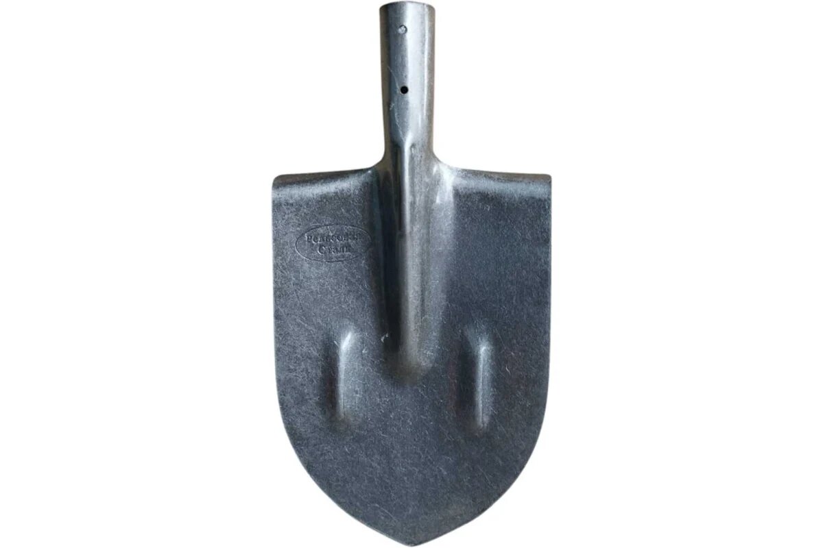 LWI-ШK2 Лопата штыковая из рельсовой стали остроконечная с ребрами жесткости без черенка