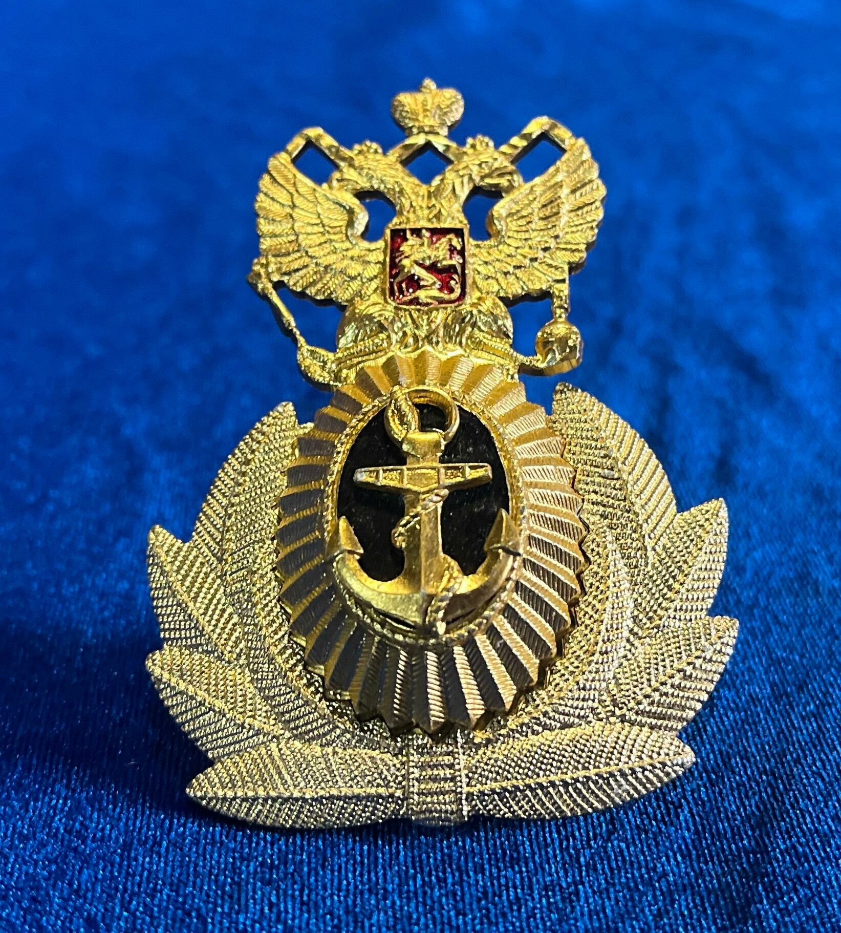 Кокарда офицерская ВМФ РА