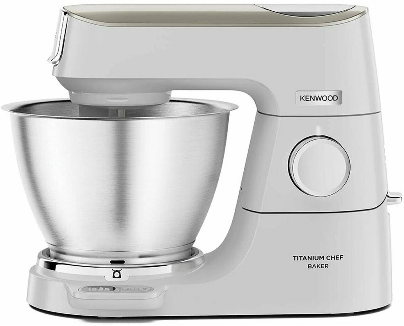 Кухонная машина Kenwood KVC65.001WH Titanium Chef Baker RU, 1200 Вт, серебристый